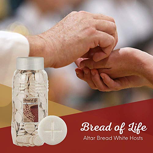 Bread Of Life Altar Bread White Hosts, 1 1/8 Inch, 1000 Pieces