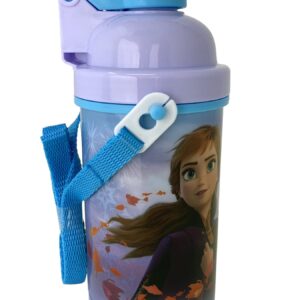 Disney Frozen Anna and Elsa Backpack School Supplies Set for Girls ~ Bundle with 16" Frozen School Bag, Lunch Bag, Plastic Water Bottle, Frozen Stickers, and More.