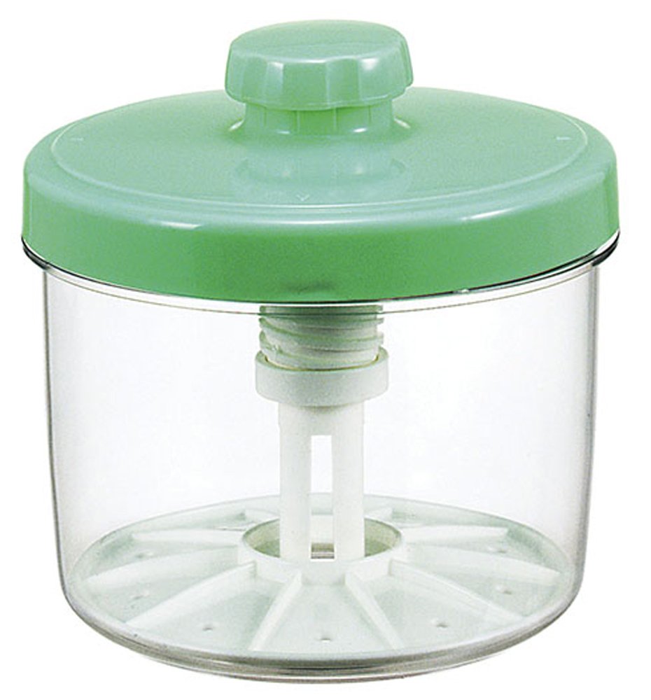 Tombow Storage Container, Pickle Container, 0.8 gal (3 L), Made in Japan, Instant Green, Mummy, Type 3