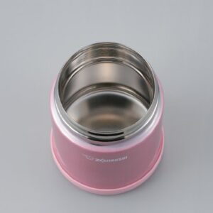 Zojirushi Stainless Steel Food Jar, 11.8-Ounce, Pink