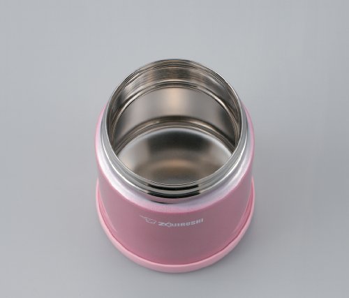 Zojirushi Stainless Steel Food Jar, 11.8-Ounce, Pink