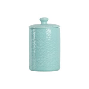 10 Strawberry Street Kitchen Canister, 3 Piece Set, Marquis Blue