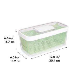 OXO Good Grips GreenSaver Produce Keeper - Large,White and OXO, Good Grips Storage Container