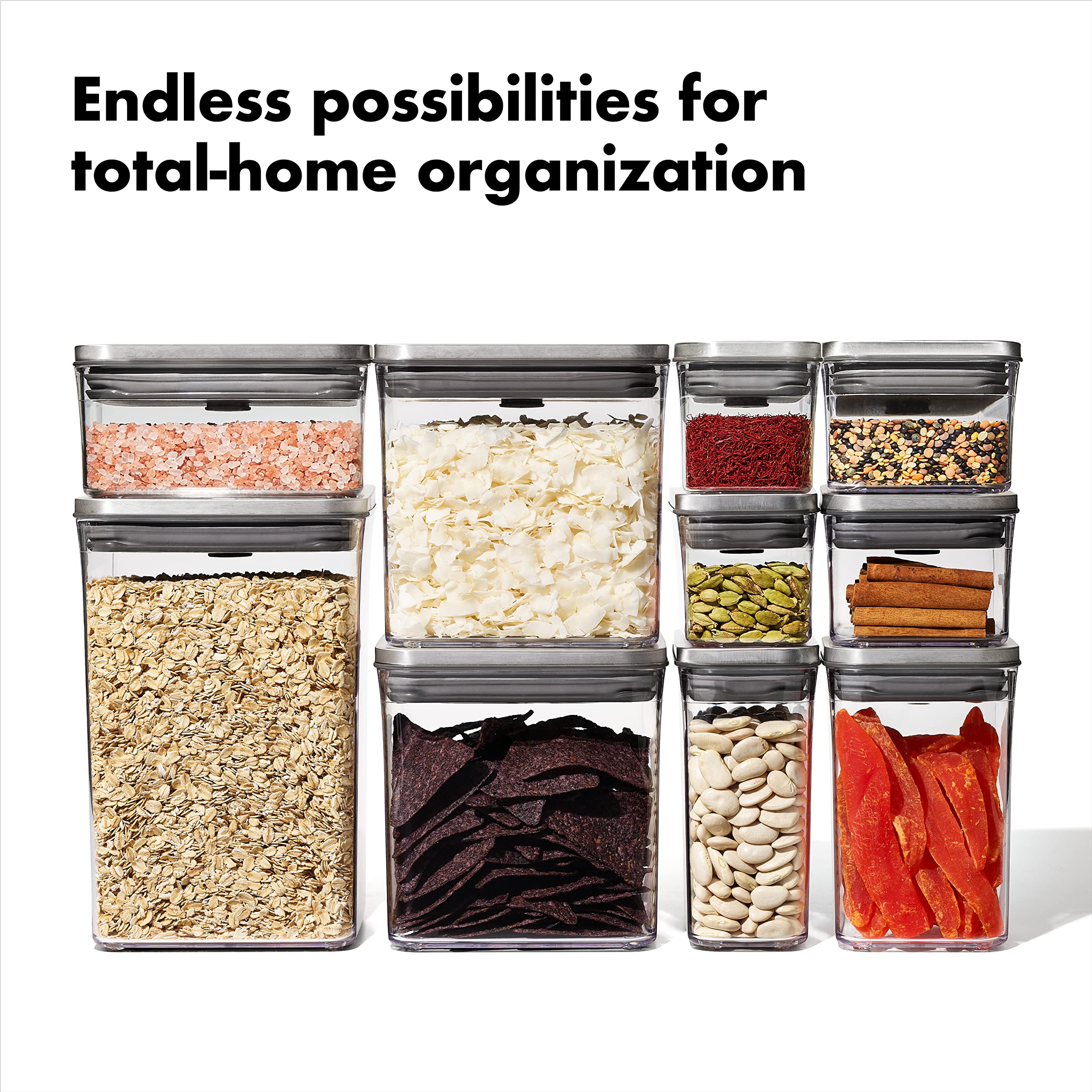 OXO SteeL 12-Piece POP Container Set