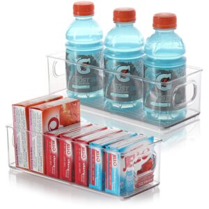 storagebud pantry organization and storage - refrigerator organizer bins - stackable clear fridge & freezer organizer bins - great bins for pantry, storage, organizer, fridge, freezer, & more