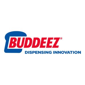 Buddeez 25302W-ONL Store 'n Pour Storage Dispenser 46 Cup-White/Clear, 2 Count