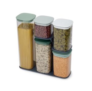 joseph joseph podium™ 5-piece storage container set - editions (sage),green