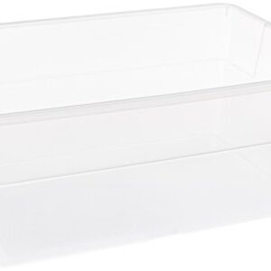 Sterilite 16458006 16QT Clear Store Box (2 Pack)