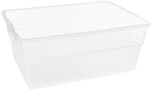 Sterilite 16458006 16QT Clear Store Box (2 Pack)