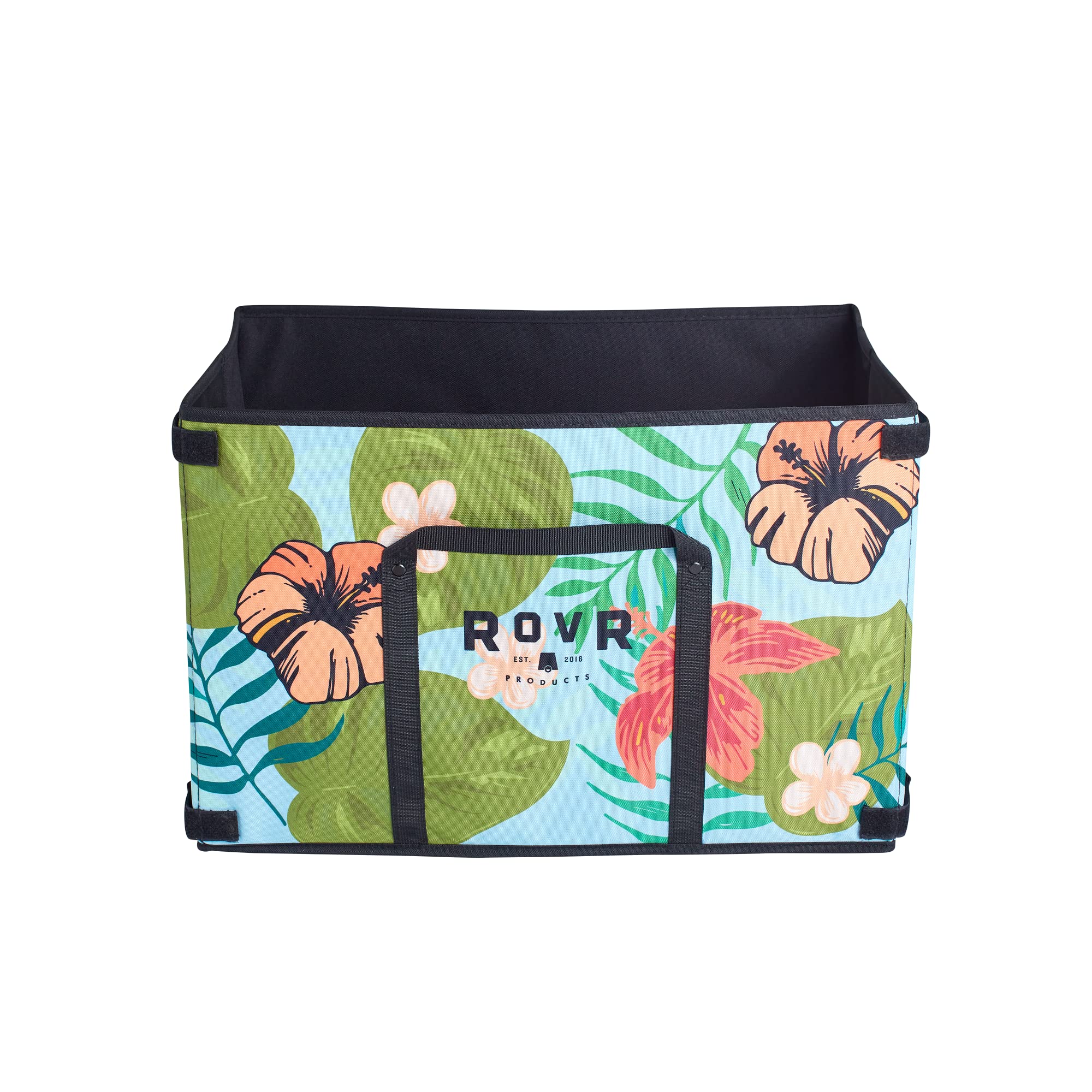 RovR 60 Standard Aloha LandR Bin - Stylish Wagon Bin with Nylon Carrying Straps - Upgrade Your RovR Rollr 60 Wheeled Cooler with The Ultimate Storage Bin