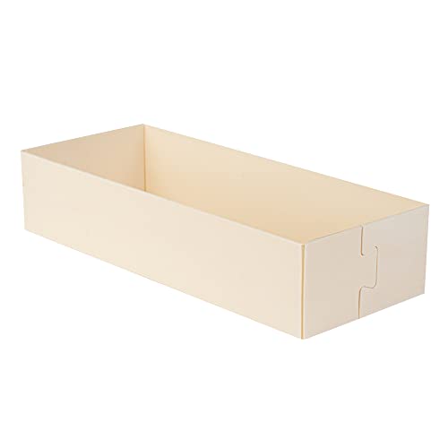 Restaurantware Taipei 18 Ounce Food Containers 100 Rectangle Wooden Bento Boxes - Lids Sold Separately Grease Impermeable Poplar To Go Boxes Disposable Serve Noodles Dumplings And More