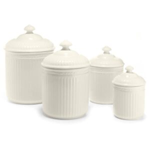 mikasa italian countryside 4-piece canister set