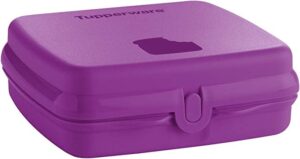 tupperware sandwich keeper purple