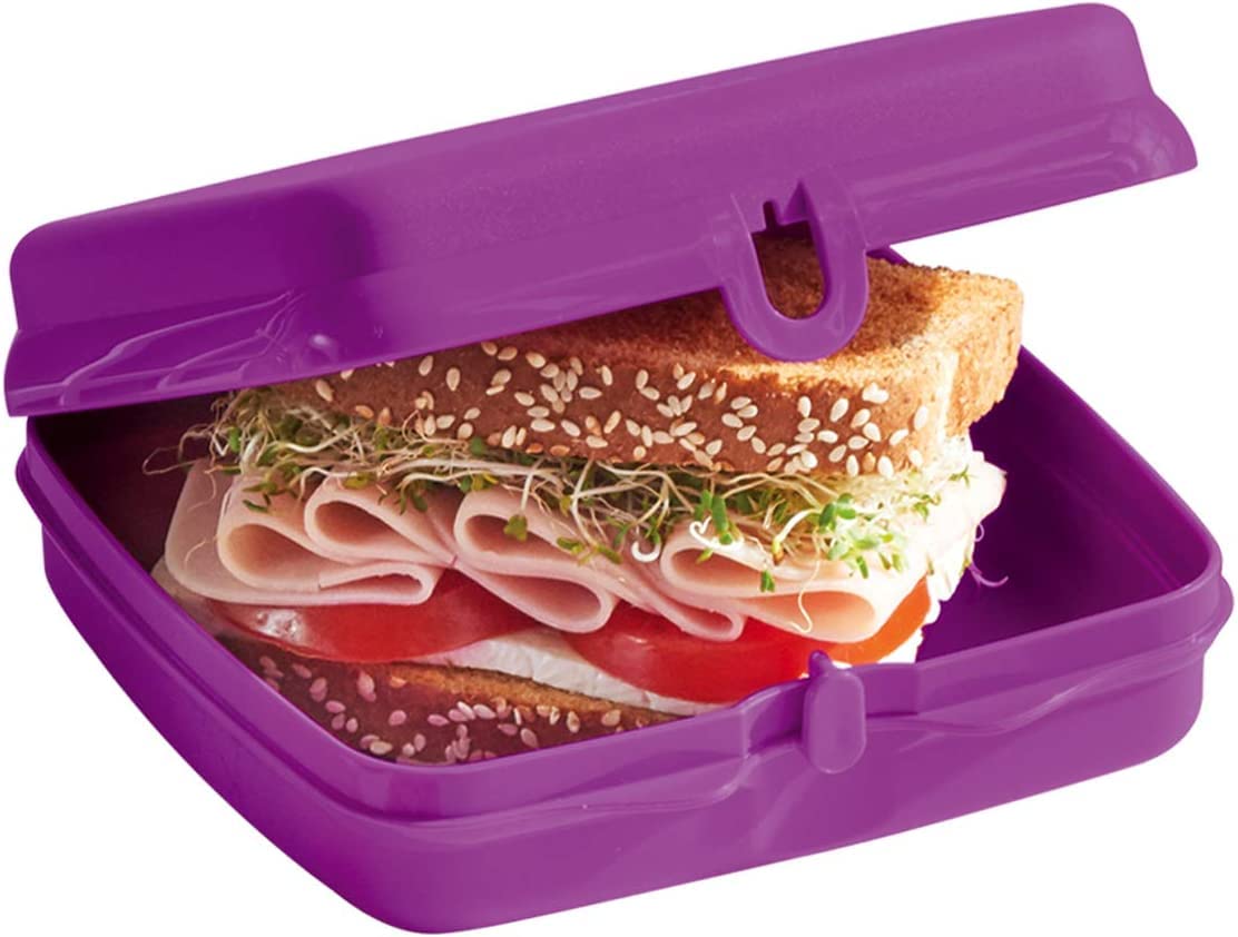 Tupperware Sandwich Keeper Purple