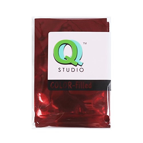 100x Premium Red Mylar Foil Open Top Sampling Pouch (7cm x 10cm)