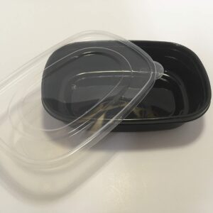 Medium rectangle container & lid 4.4 cup (2-pack)