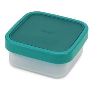 joseph joseph goeat compact 3-in-1 salad box, teal