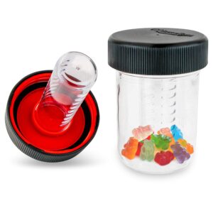 masontops jar safe - child proof herb container - 2pk - airtight storage - regular mouth jar lock - stash bottle locker