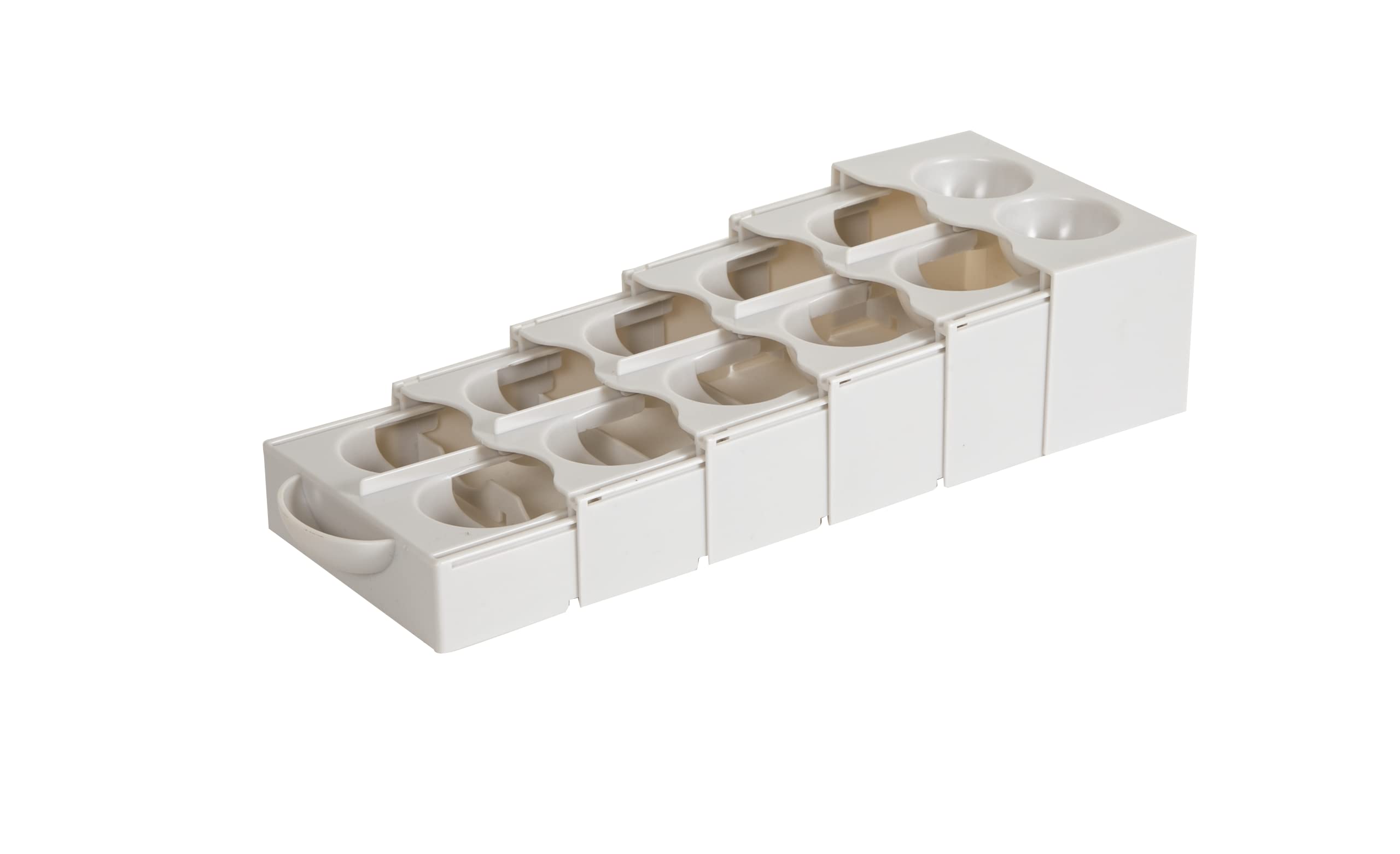 Think Up Designs Eggstra Space Collapsible Egg Storage Tray- Save Space in Your Fridge