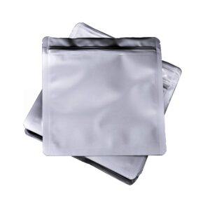 pleasant grove farm 7 mil zip lock mylar bags (50, 1 quart 8.3 x 8.3 inch)