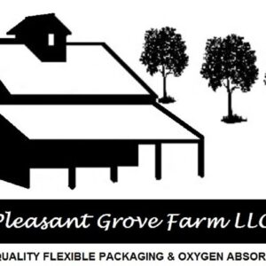 Pleasant Grove Farm 7 Mil Zip Lock Mylar Bags (50, 1 Quart 8.3 x 8.3 Inch)