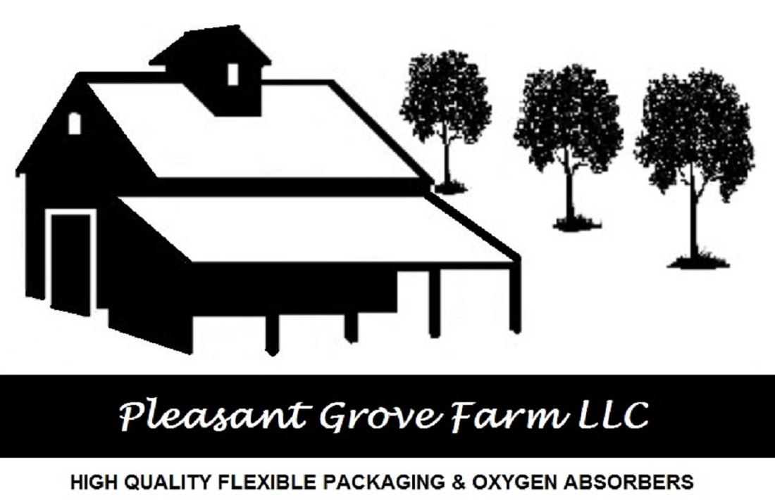 Pleasant Grove Farm 7 Mil Zip Lock Mylar Bags (50, 1 Quart 8.3 x 8.3 Inch)