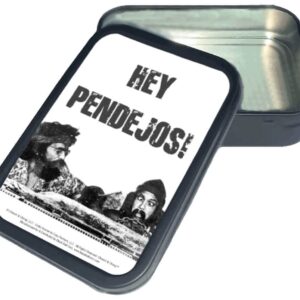 Stash Tins - Cheech & Chong - Hey Pendejos! Storage Container 4.37" L x 3.5" W x 1" H