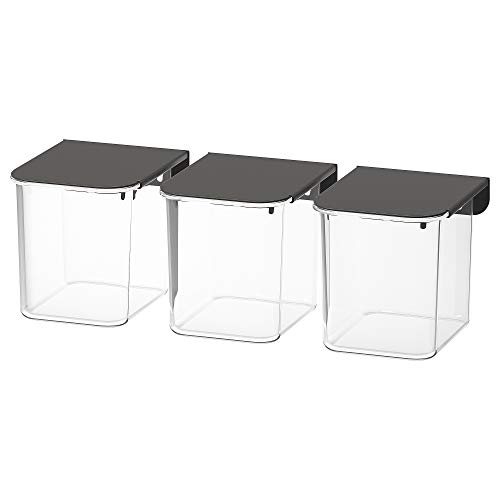 IKEA Skådis Container with Lid, Gray