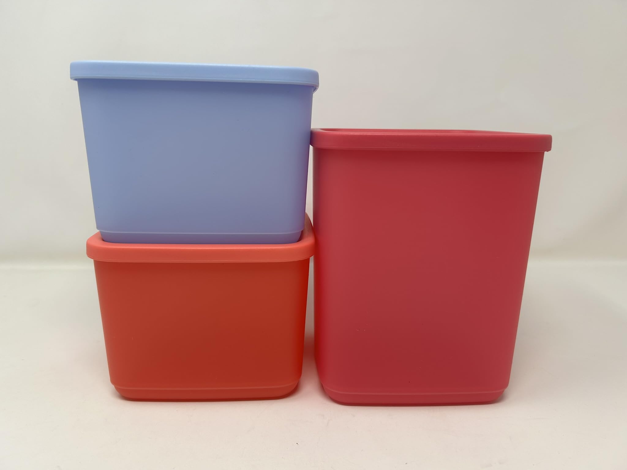 YMR for Tupperware One Touch Round Canister Set of 3-1 pc 8 cups and 2pcs of 4 cups - Full Set