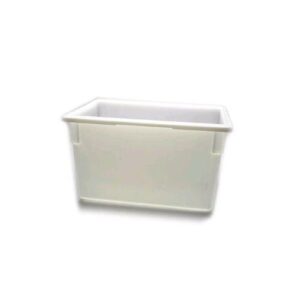 cambro 182615cw135 cambro 182615p food storage box, full-size, 22 gallon, white