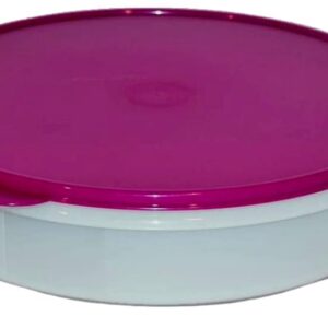 Tupperware Pie Keeper with Burgundy Seal