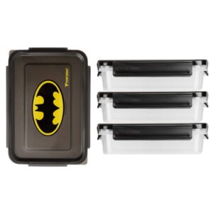 performa 24 oz. meal prep containers - 3-pack - batman