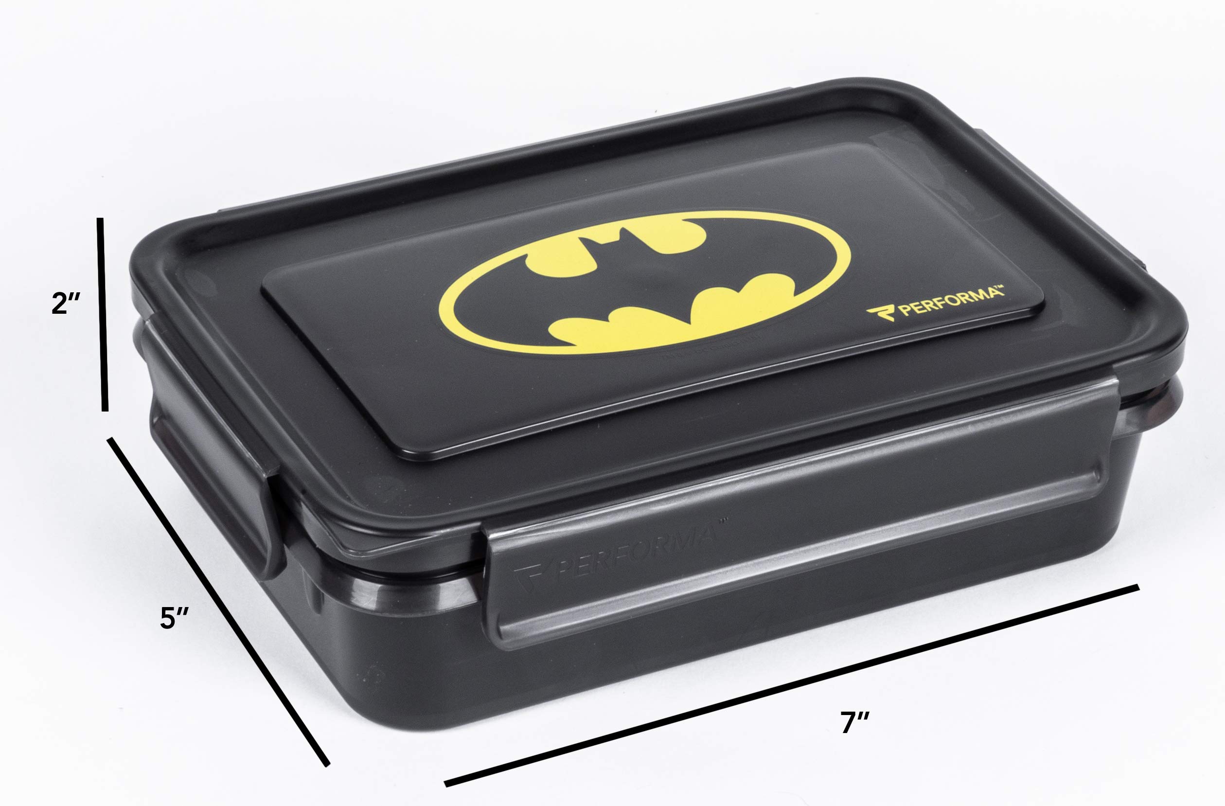 Performa 24 oz. Meal Prep Containers - 3-Pack - Batman