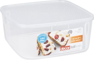 decor tellfresh cake lifter, 6l, clear