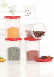 tupperware mm round #2, 440 ml, set of 4