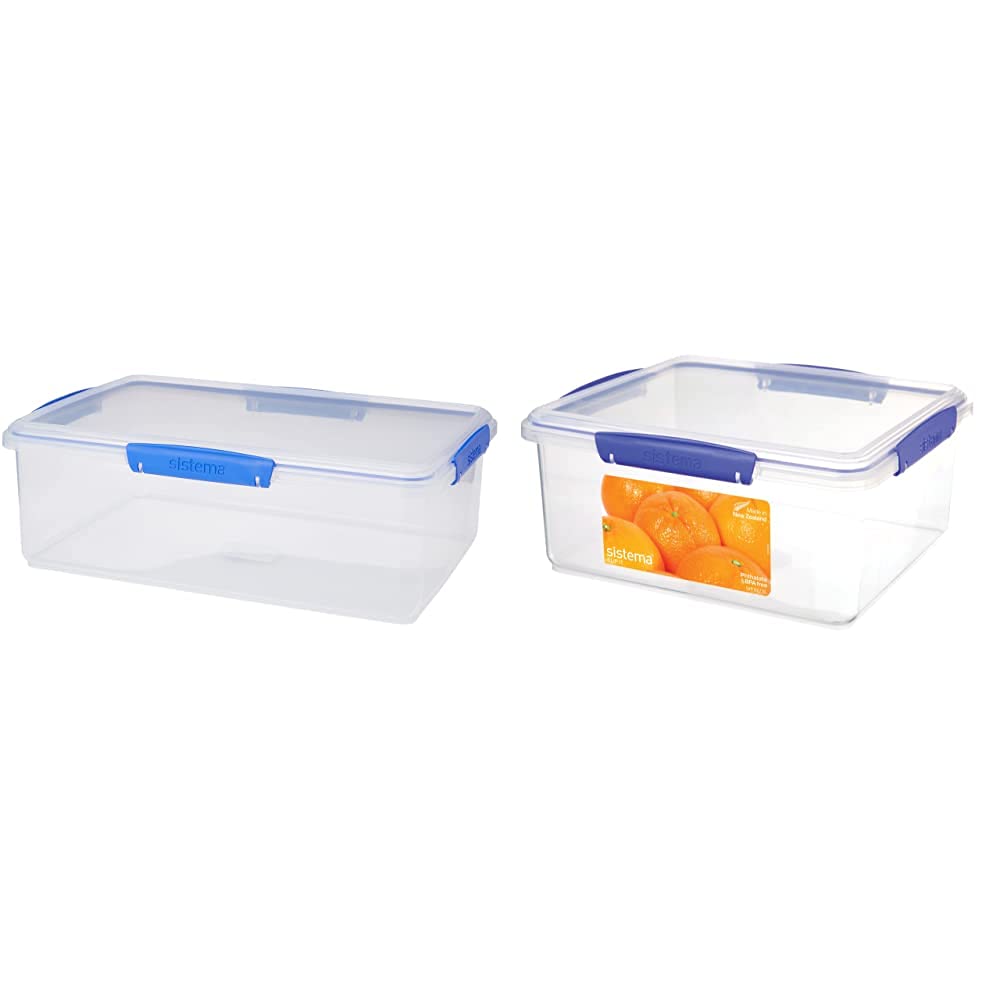 Sistema Klip It Multi-Use Food Storage Container Set, 4-Piece