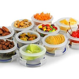 3 Ounce Airtight Baby Food Storage Containers, 10 Pack, by Popit!