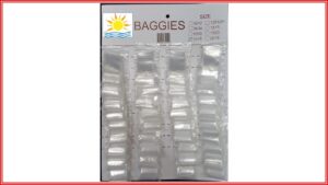 1212 mini ziplock baggies 0.5" x 0.5" ziplock bags 1000 ct.