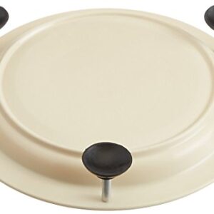 Sammons Preston 55500 Triangular Suction Plate with Suction Cups for Secure Eating