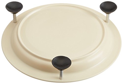 Sammons Preston 55500 Triangular Suction Plate with Suction Cups for Secure Eating