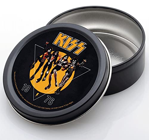 Stash Tins - KISS 1976 3.5" Round Storage Container