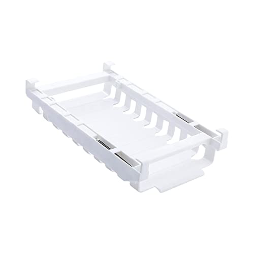 Fridge Storage Organizer Bag Holder for Freezer Telescopic Rack Hanger Sliding Tray for/Veggies/Fruits