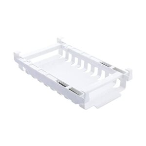 Fridge Storage Organizer Bag Holder for Freezer Telescopic Rack Hanger Sliding Tray for/Veggies/Fruits