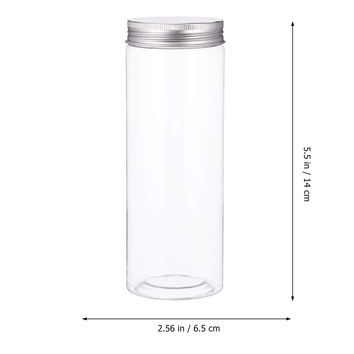 Cabilock Transparent Food Storage Jar sealing containers cereal kitchen glass containers with lids flour and sugar containers airtight rice container jars the pet transparent bottle canned