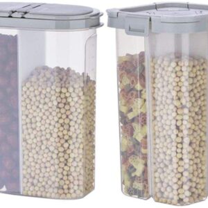 Airtight Food Storage Container, Cereal Storage Containers, Durable Plastic - BPA Free,C