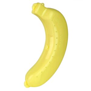 yosoo123 banana protector box, cute plastic fruit banana protector box holder case lunch container storage 19.5x13x4.4cm/7.6x5.1x1.7inch