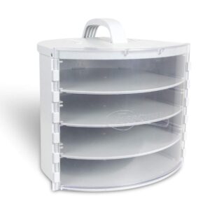 Essaware Pie SAFE - Pie, Cake, Dessert Travel & Storage Container, Adjustable Shelf