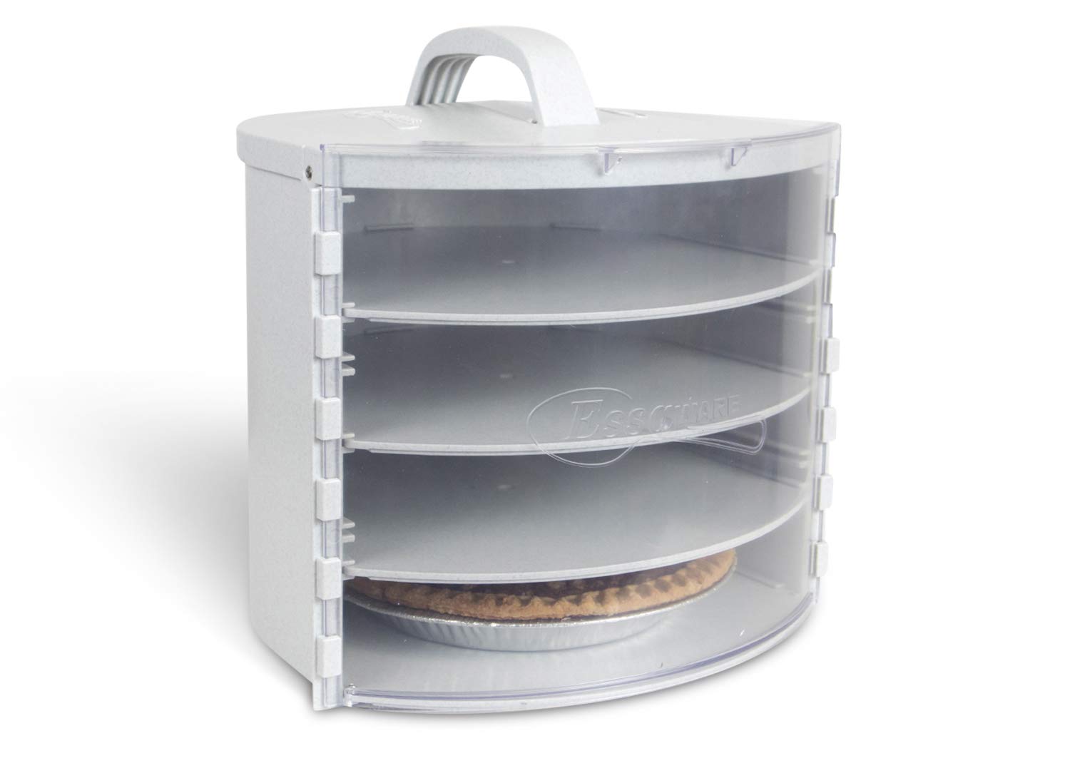 Essaware Pie SAFE - Pie, Cake, Dessert Travel & Storage Container, Adjustable Shelf