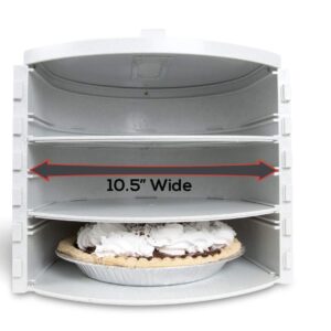 Essaware Pie SAFE - Pie, Cake, Dessert Travel & Storage Container, Adjustable Shelf