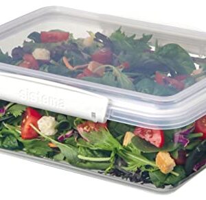 Sistema KLIP IT Accents Food Storage Container, 2 L - Assorted Colours